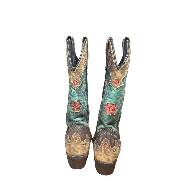 Laredo | Shoes | Laredo By Dan Post Womens 6m Leather Inlays Western ...